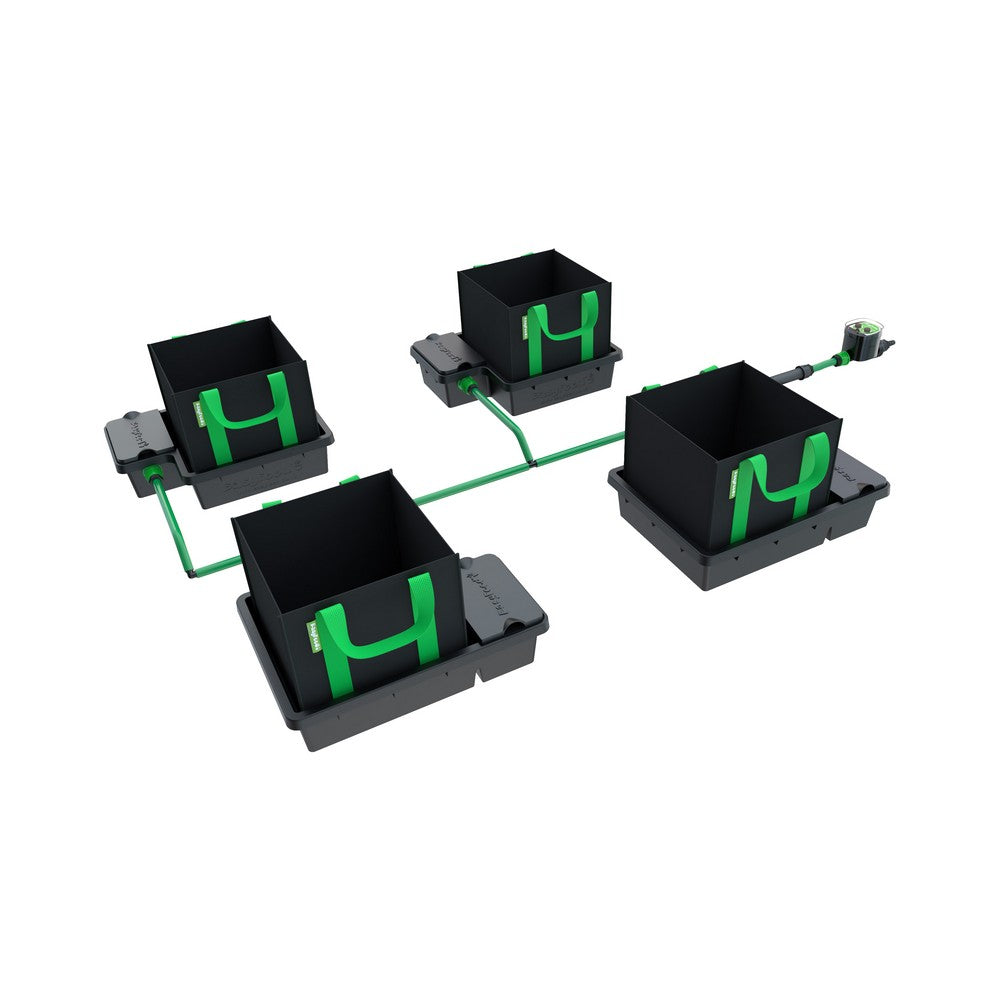EasyFeed Hydroponic Fabric Pot System NO Tank 4 Pot System 10L, 16L ...