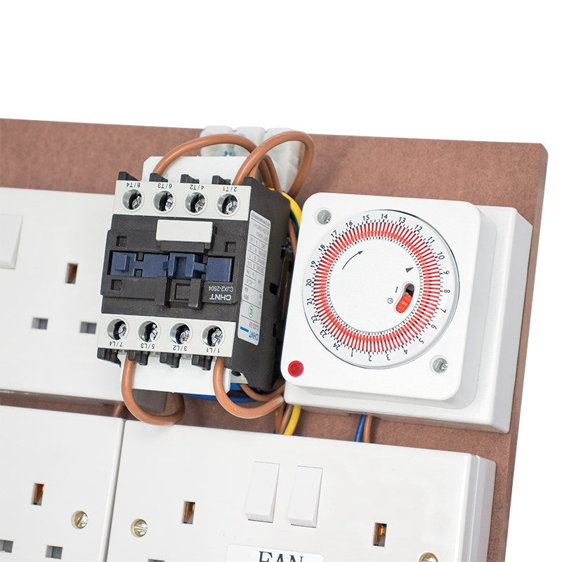 MDF Contactor Board Hydroponic House Shed 12 Way 26 Way +2 Aux